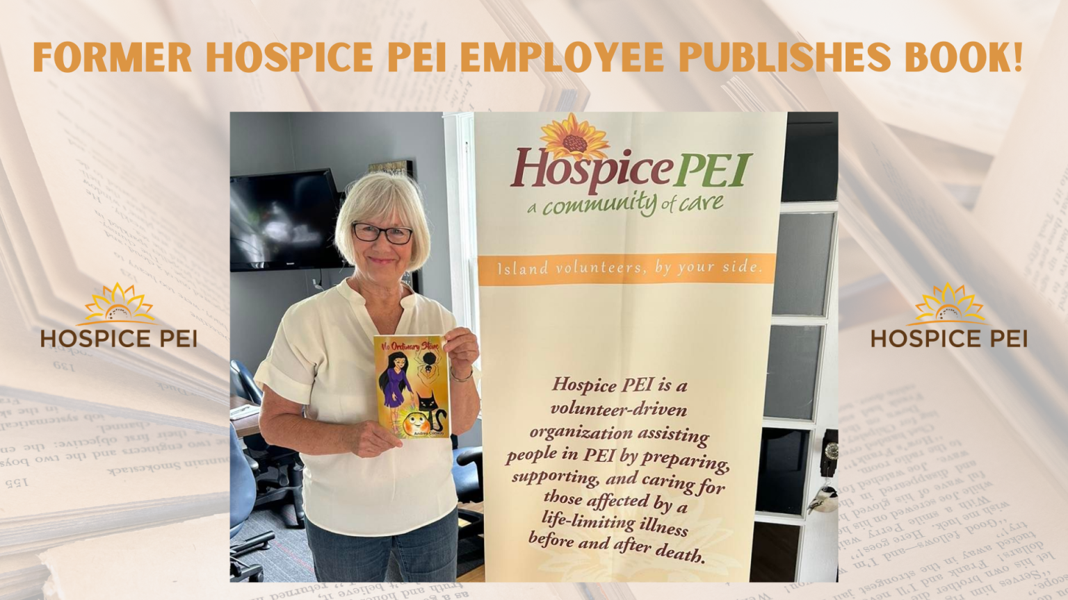 Former Hospice PEI Employee Publishes Book! - Hospice PEI