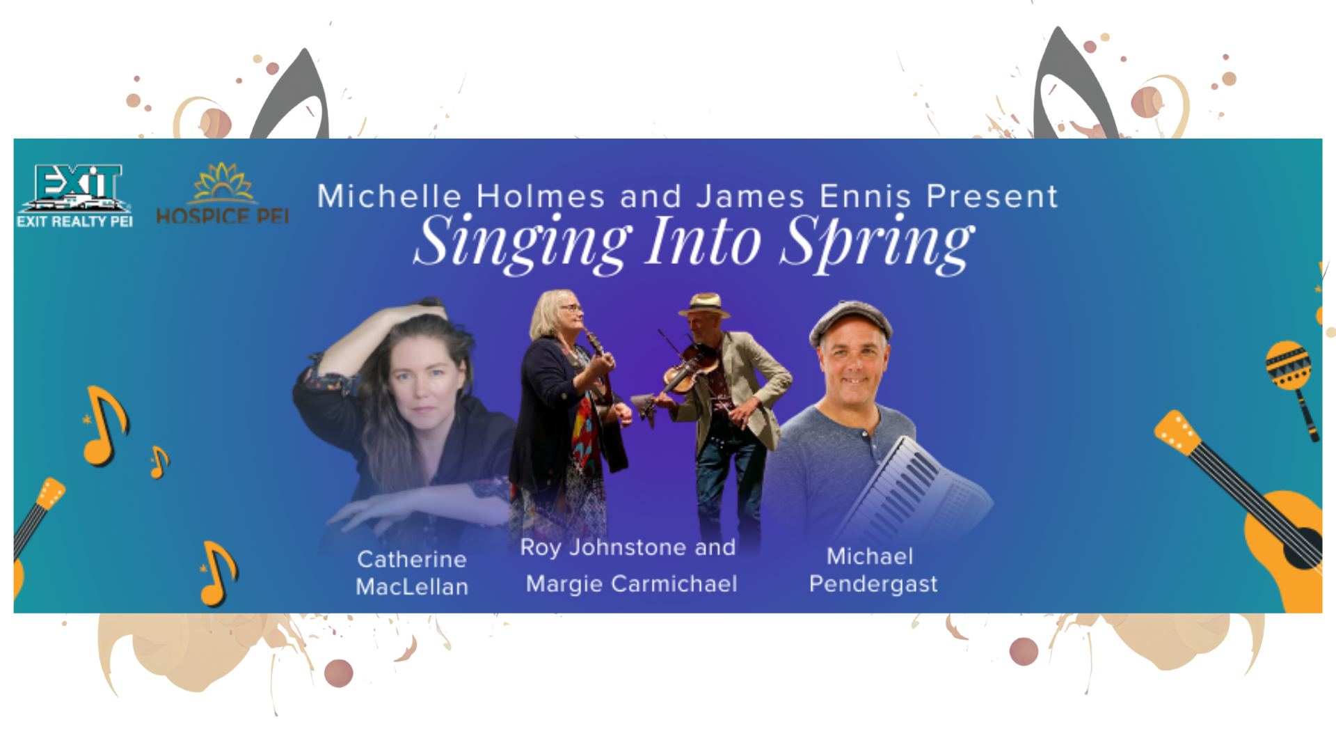 Singing Into Spring- Benefit Concert- April 11-2026 - Hospice PEI